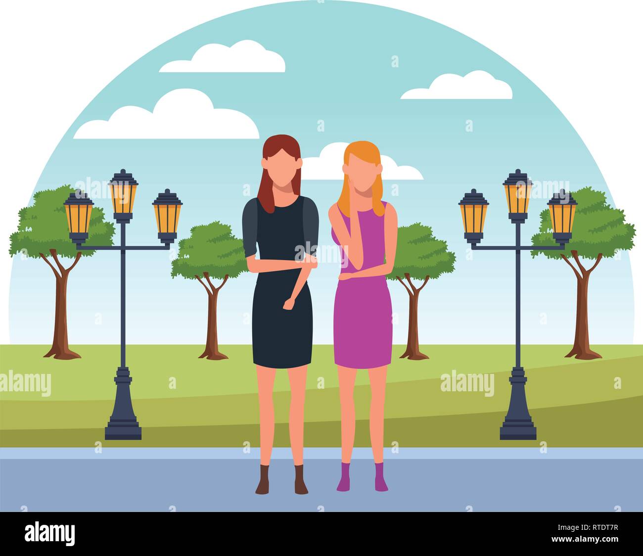 casual people cartoon Stock Vector Image & Art - Alamy