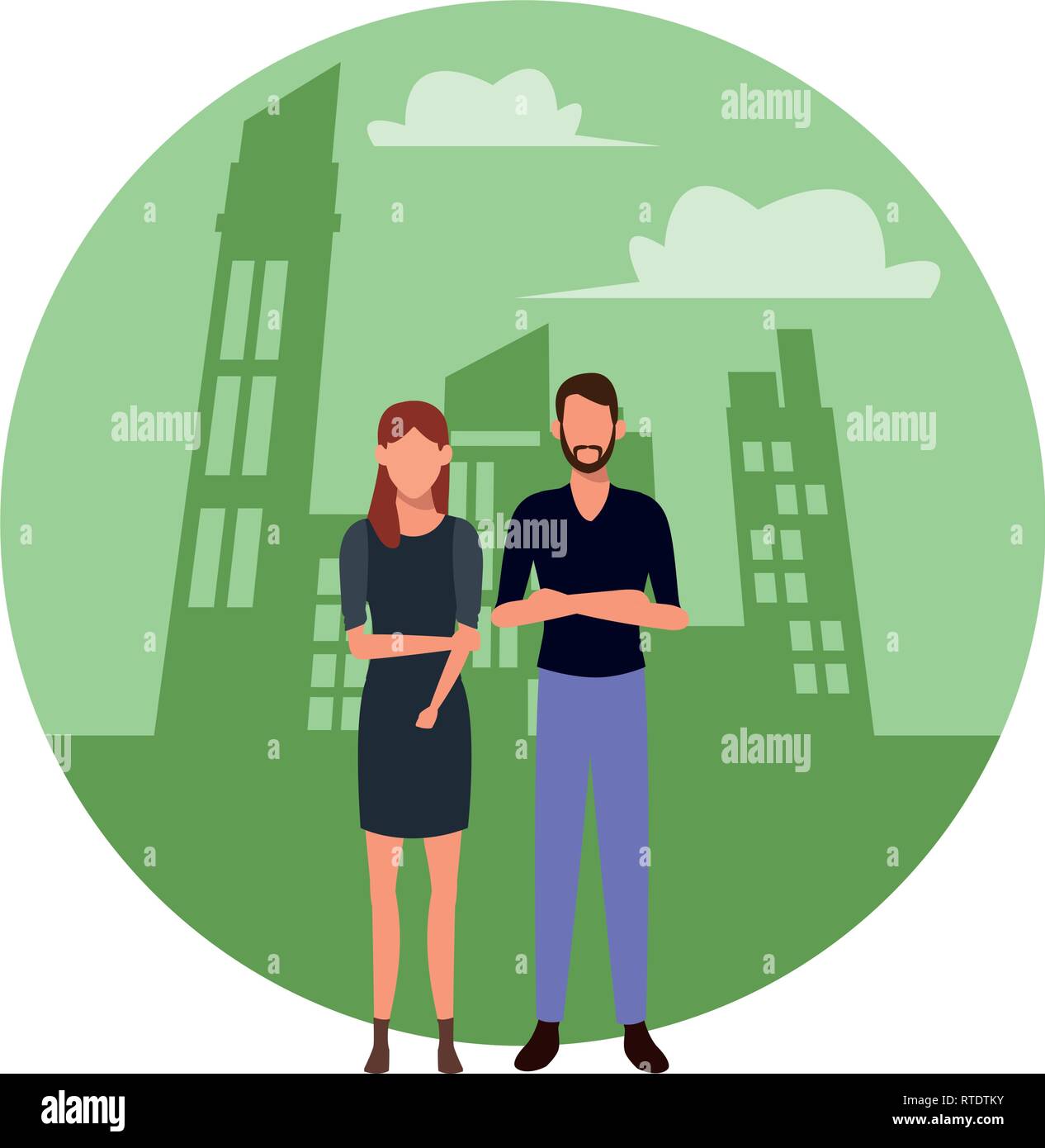 love couple cartoon Stock Vector Image & Art - Alamy