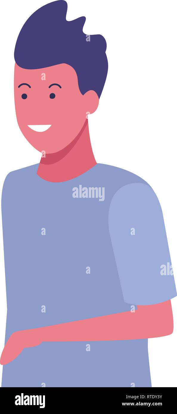 young man cartoon Stock Vector Image & Art - Alamy