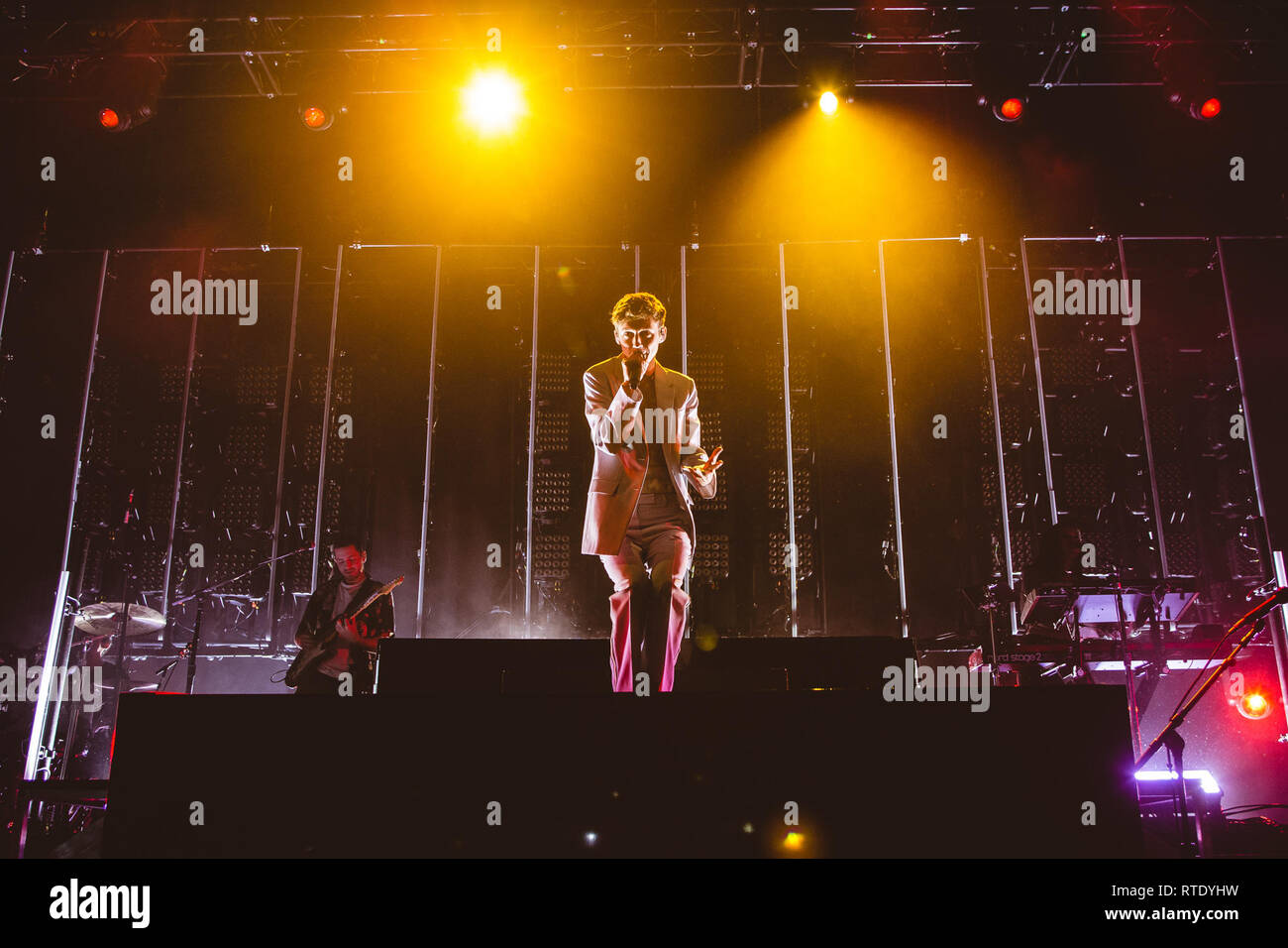 London, UK. February 28, 2019 - South African-born Australian singer ...
