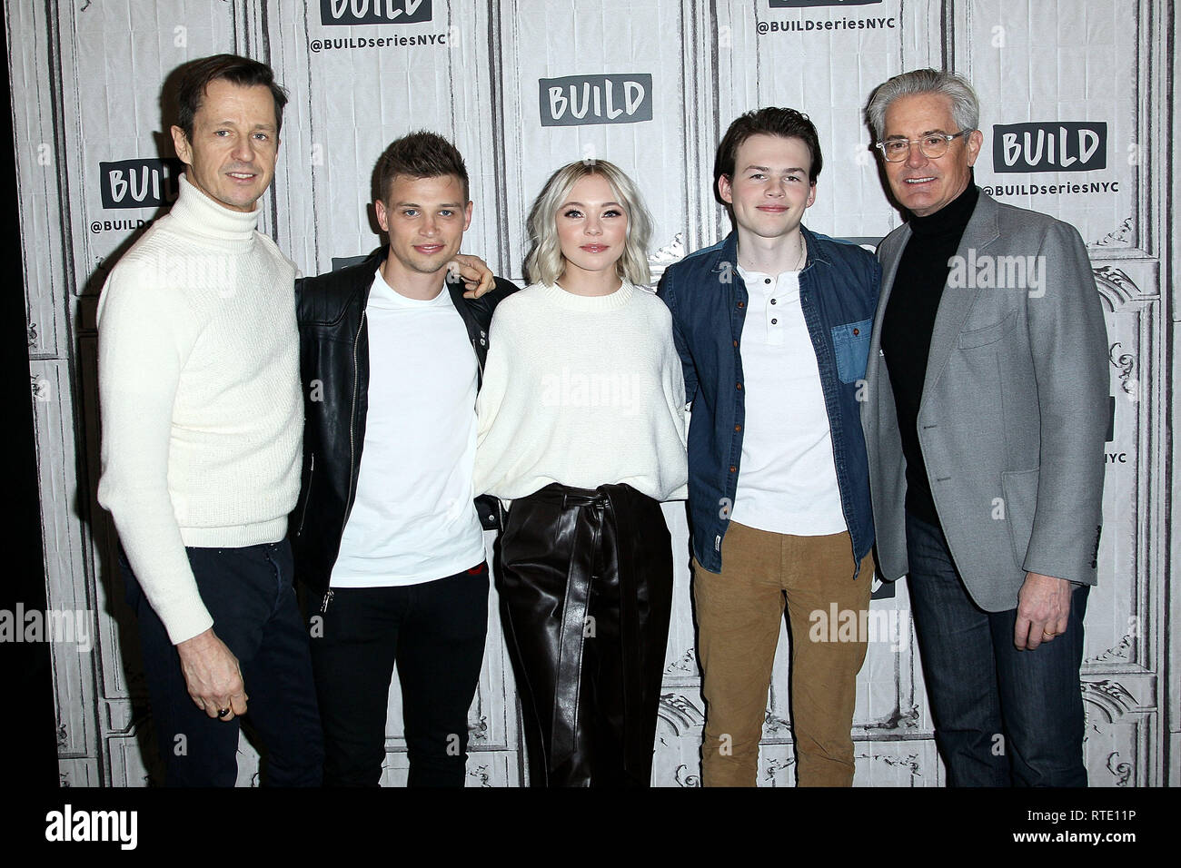 New York, USA. 28 Feb, 2019. Keith Behrman, Darren Mann, Taylor Hickson ...