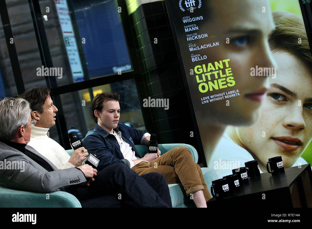 New York, USA. 28 Feb, 2019. Kyle McLaughlan, Keith Behrman, Josh ...