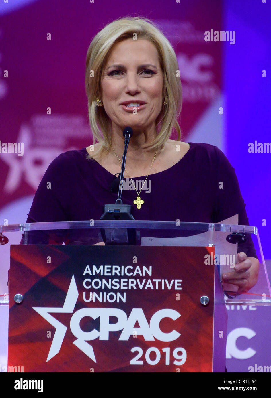 American conservative television and radio talk show host Laura ...