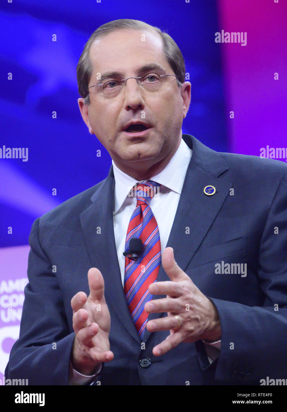 National Harbor, Maryland, USA. 28th Feb, 2019. United States Secretary ...