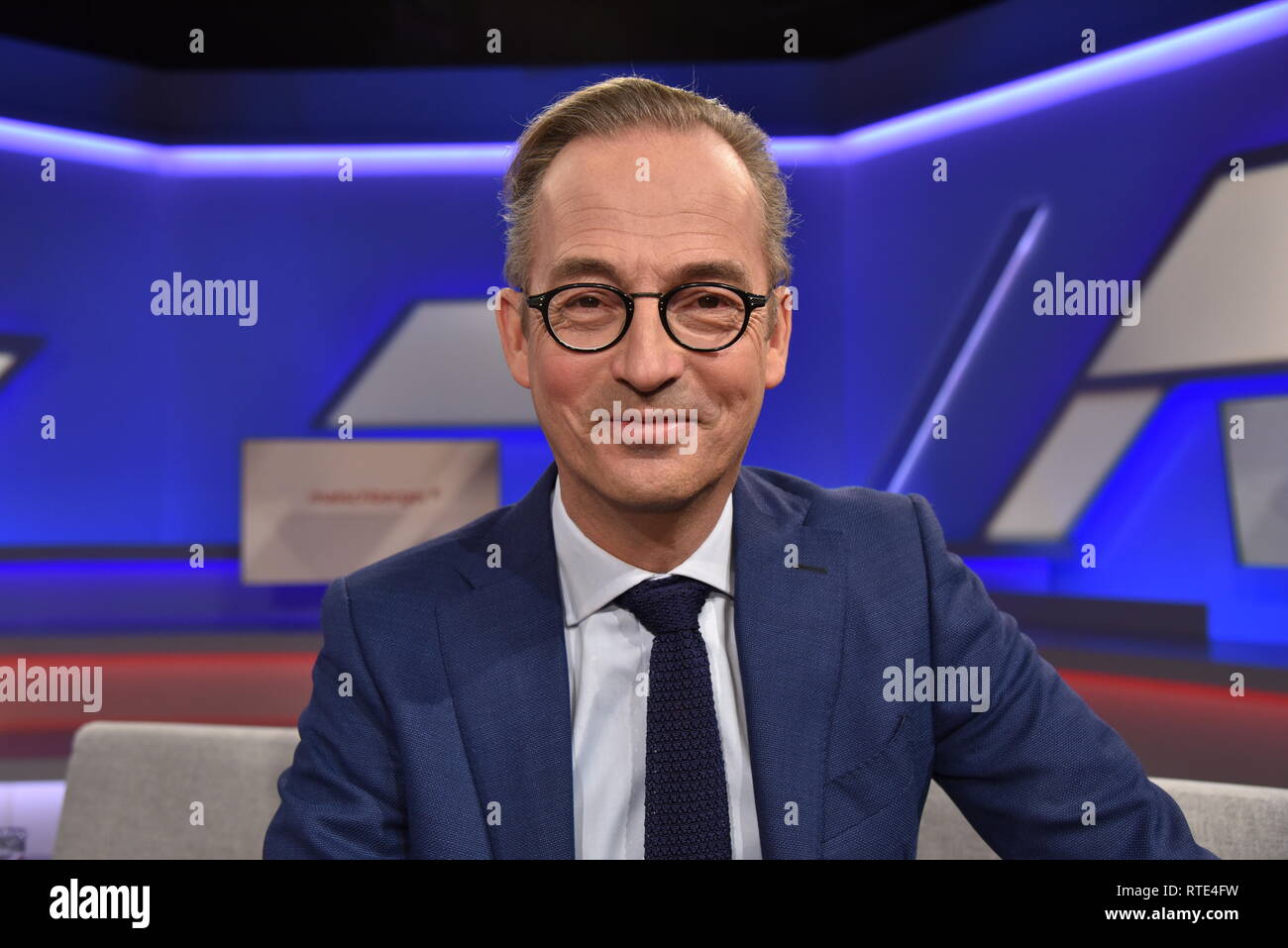 27 February 2019, Köln: The journalist Jan Fleischhauer is a guest on ...