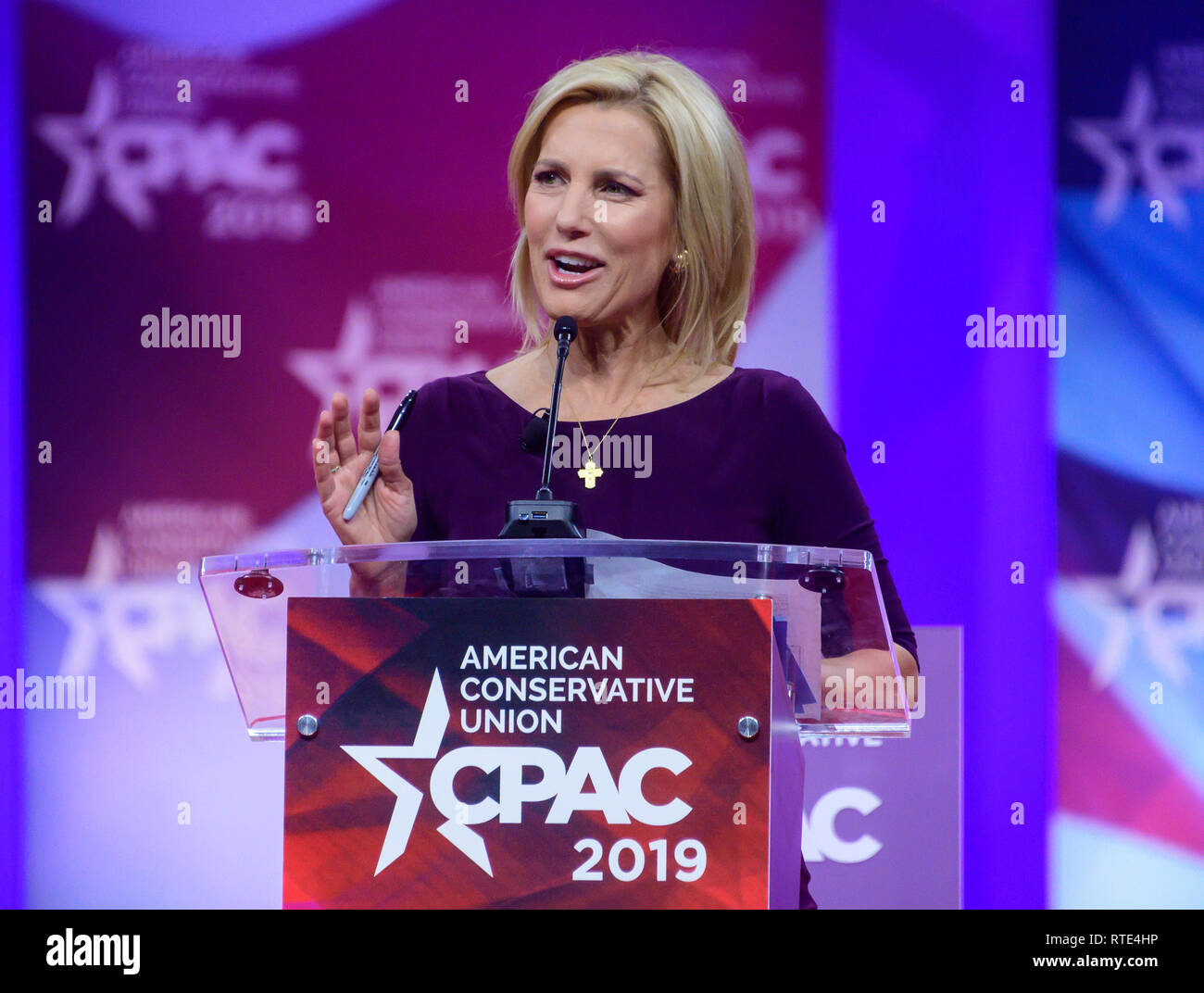 American conservative television and radio talk show host Laura ...