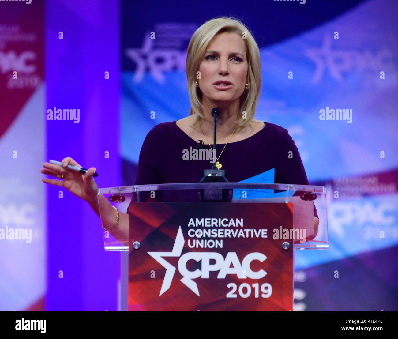 American conservative television and radio talk show host Laura ...