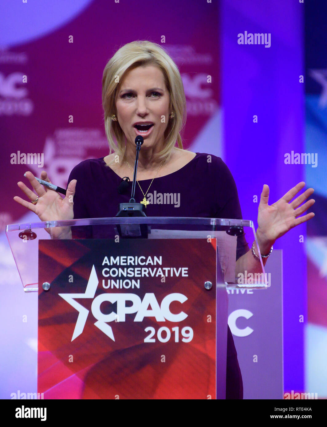 American conservative television and radio talk show host Laura ...