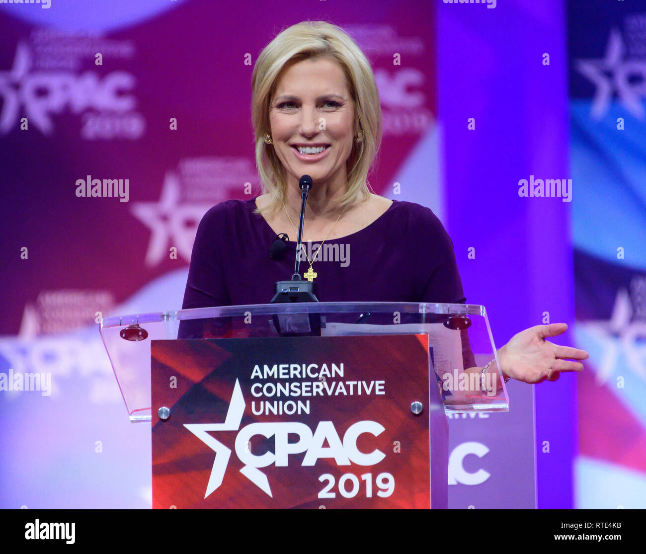 American conservative television and radio talk show host Laura ...