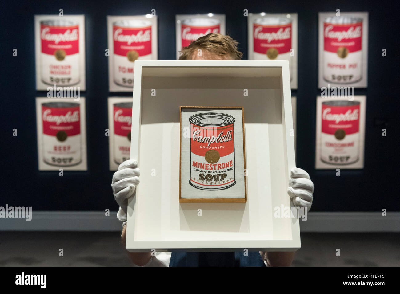 Andy warhol soup hi-res stock photography and images - Alamy