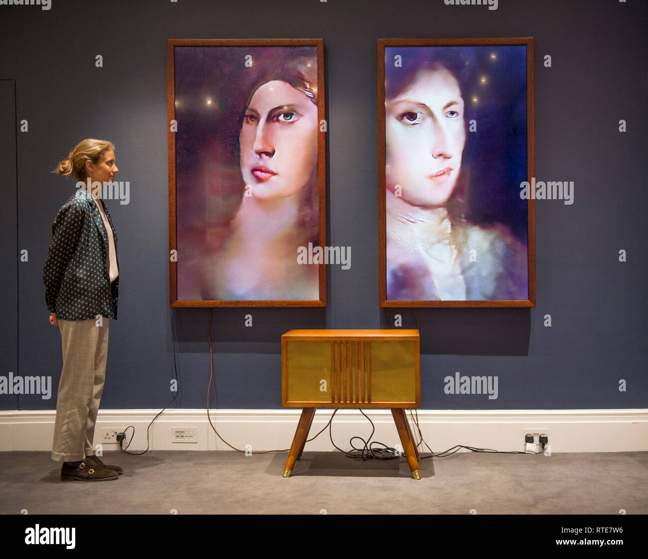 Sotheby's, New Bond Street, London, UK. 1st Mar, 2019. Groundbreaking ...
