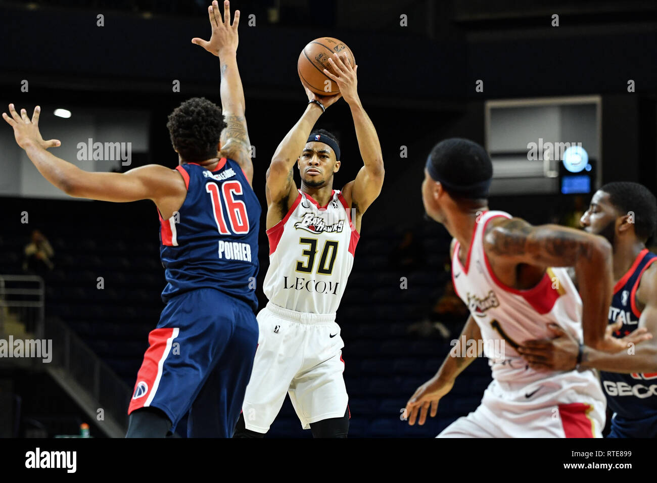 March 1, 2019 - Washington, District of Columbia, U.S - Erie Bayhawks ...