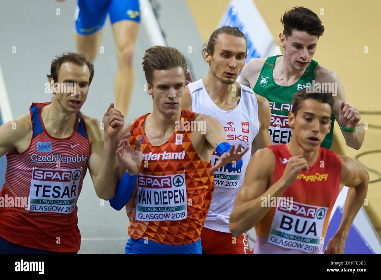 Glasgow, UK. 1st Mar, 2019. European Athletics Indoor Championships in ...