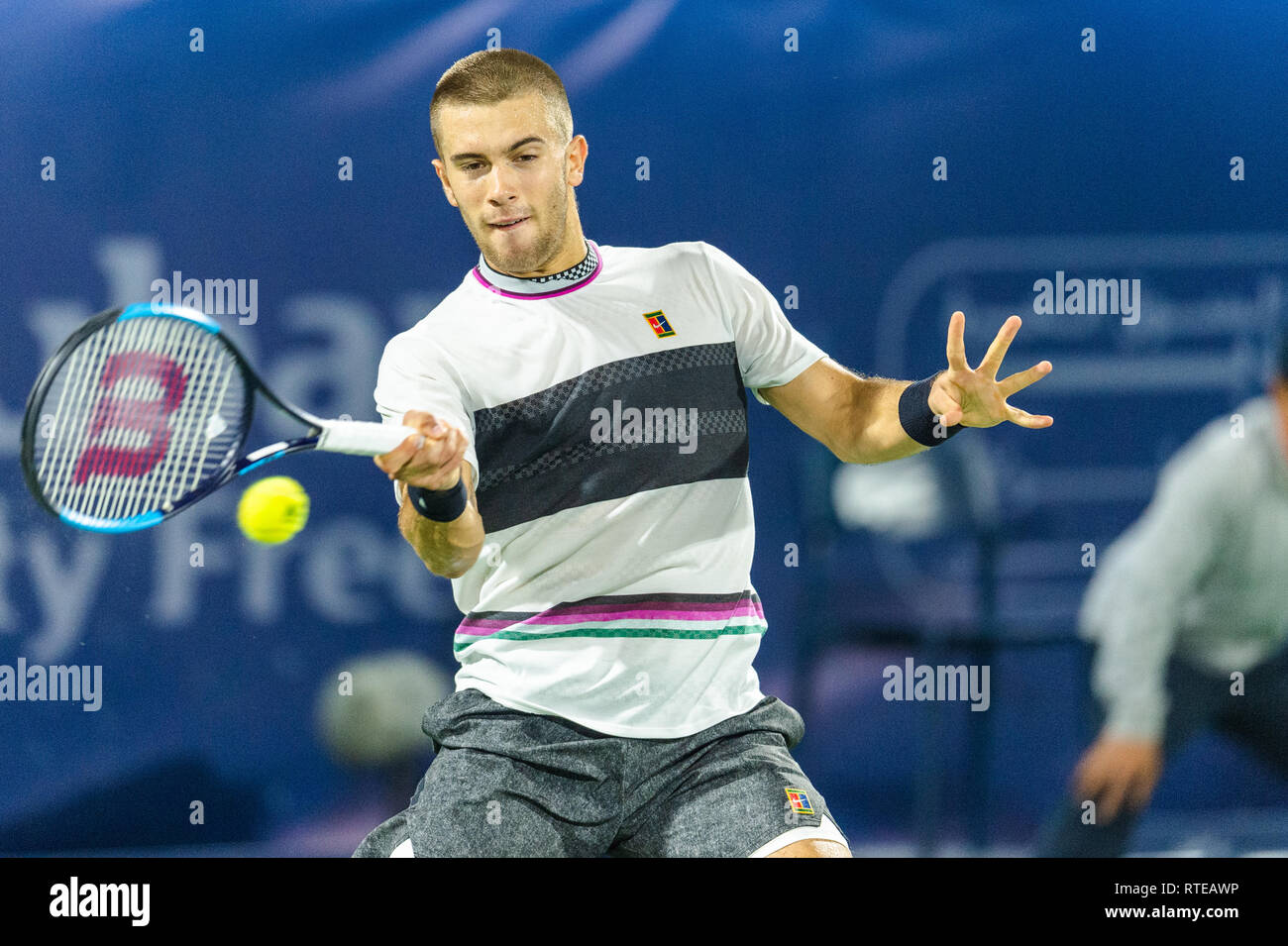 Borna coric forehand hi-res stock photography and images - Alamy