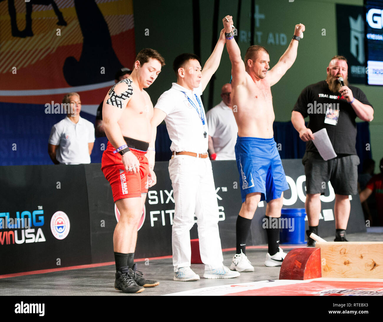 Strength defeats hi-res stock photography and images - Alamy