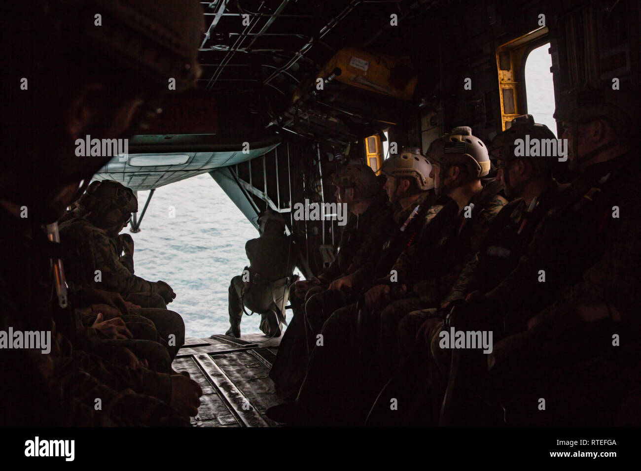 U.S. Marines with 3rd Reconnaissance Battalion, 3rd Marine Division ...