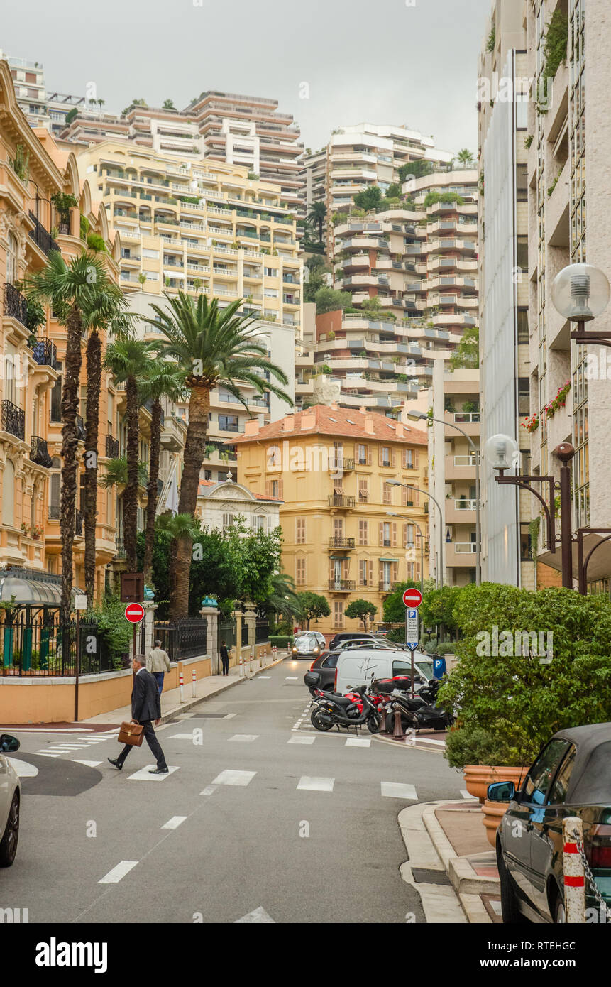 Monaco street hi-res stock photography and images - Alamy
