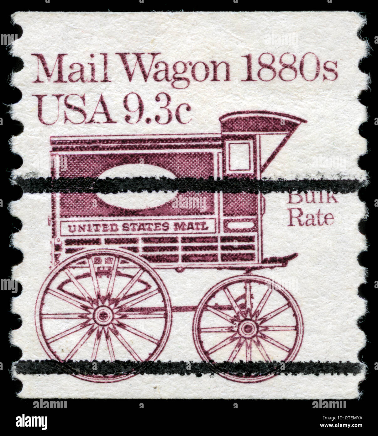 Postage stamp from United States of America (USA) in the Transportation ...