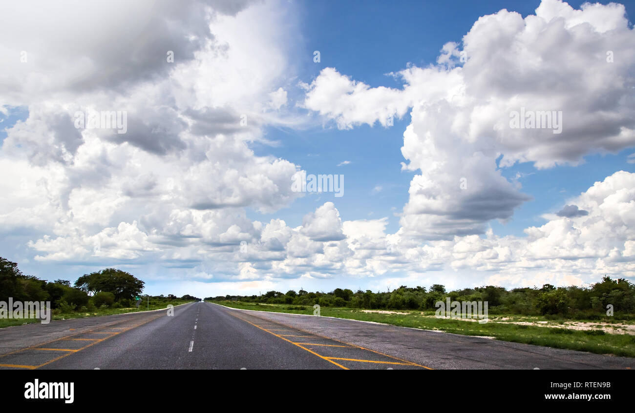 Long Open Road High Resolution Stock Photography and Images - Alamy