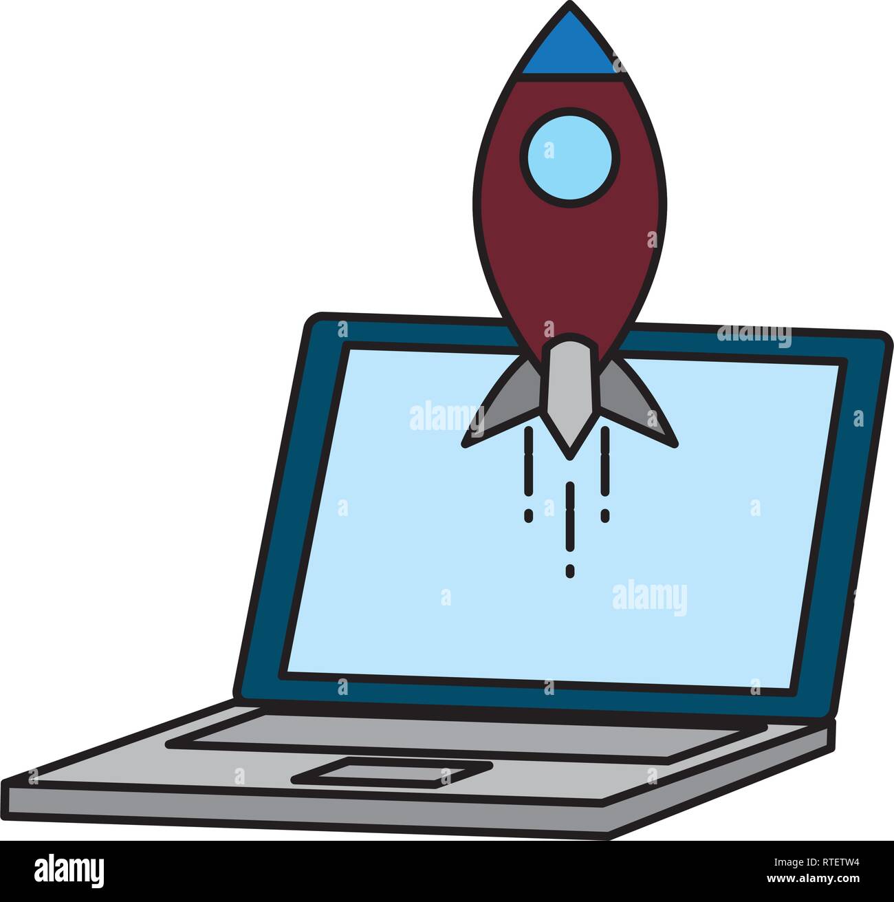 Device launch Stock Vector Images - Alamy