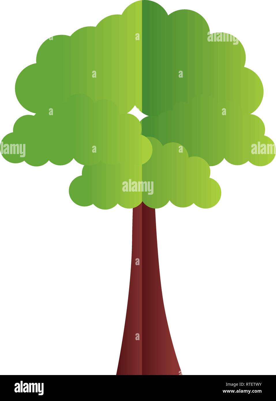 tree forest nature Stock Vector Image & Art - Alamy