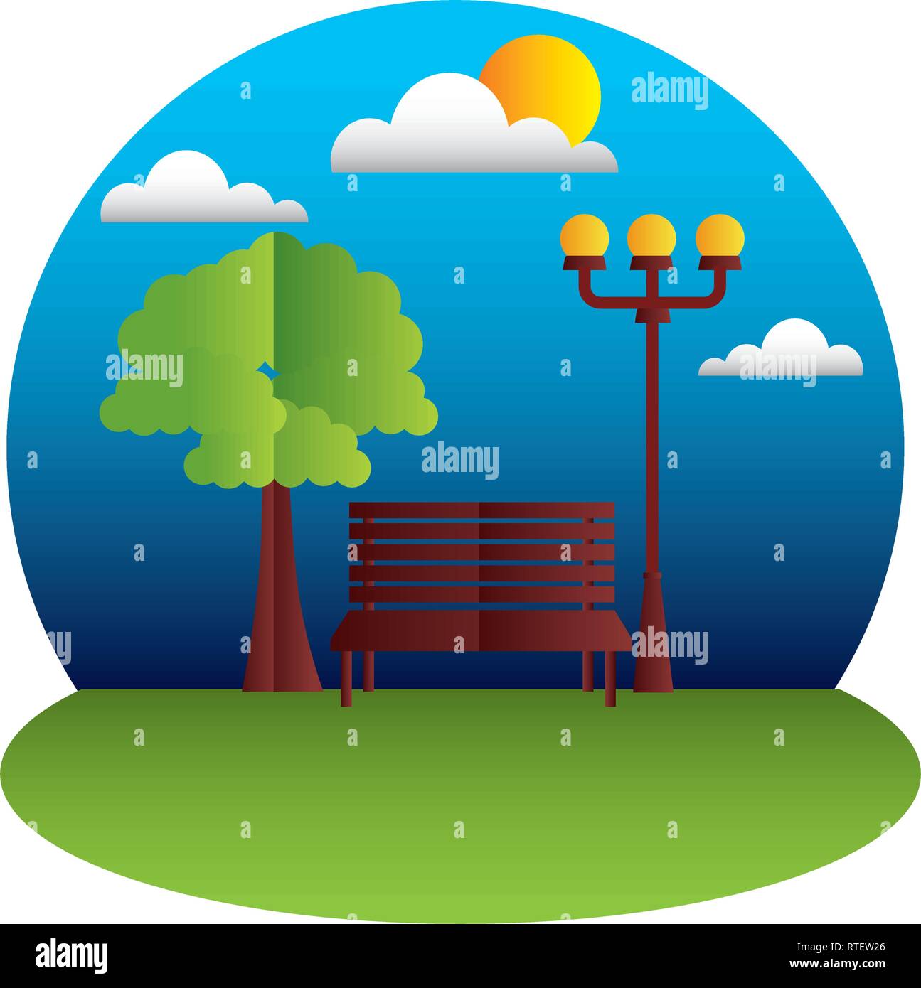 paper origami landscape Stock Vector Image & Art - Alamy
