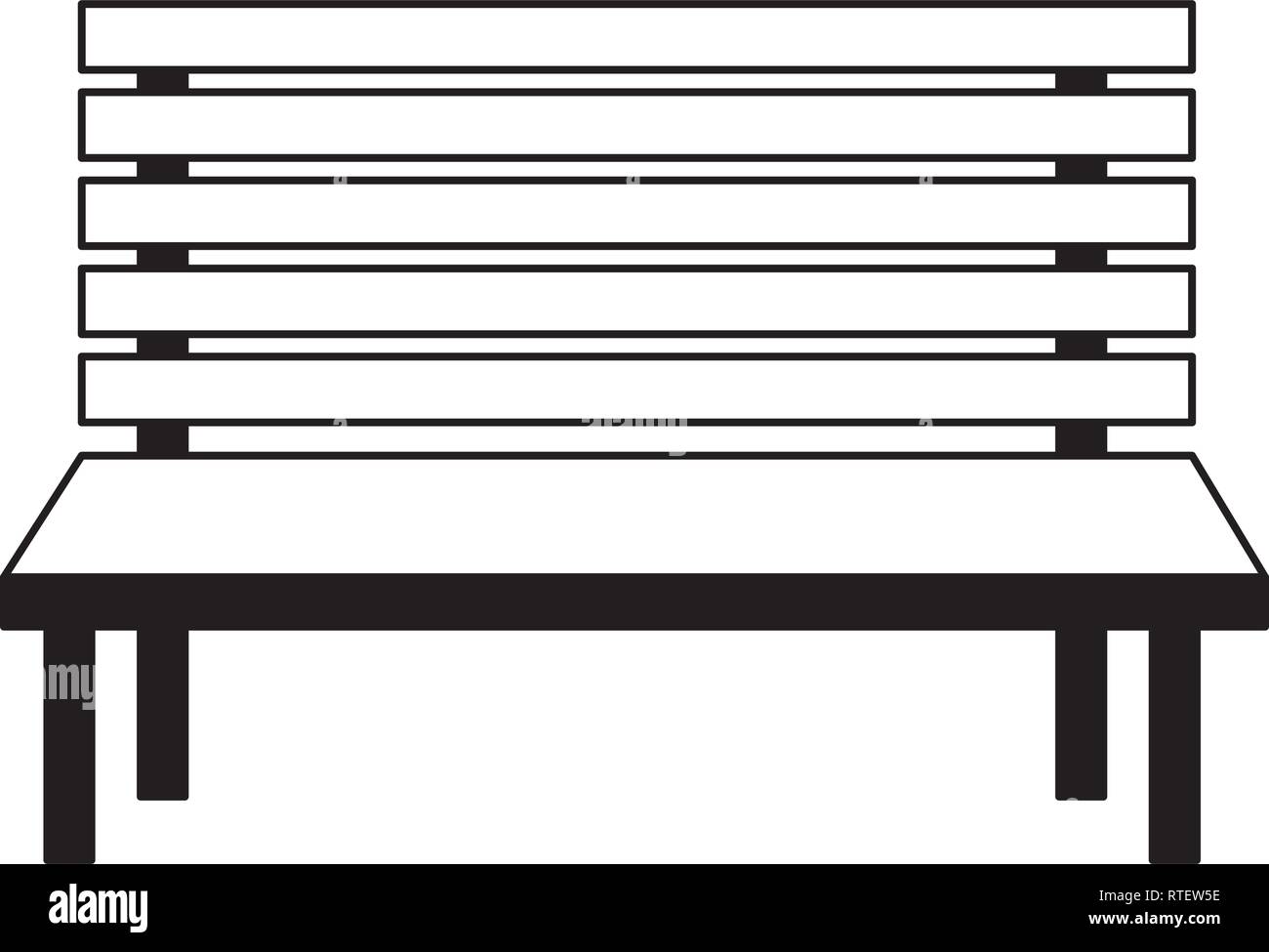 Wood bench texture Stock Vector Images - Alamy