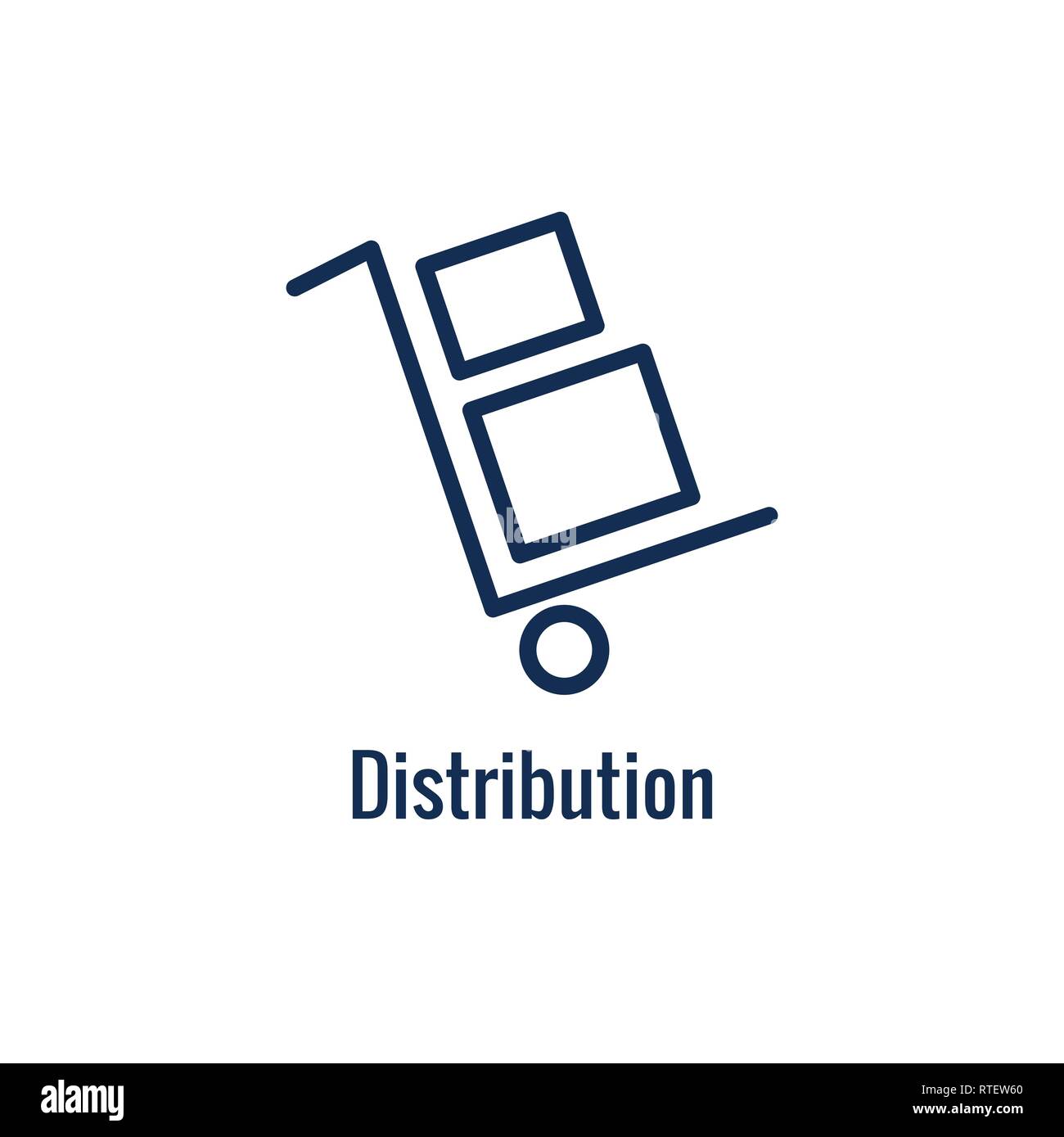 Shipping and Receiving Icon Set w Boxes, Warehouse, checklist, etc ...