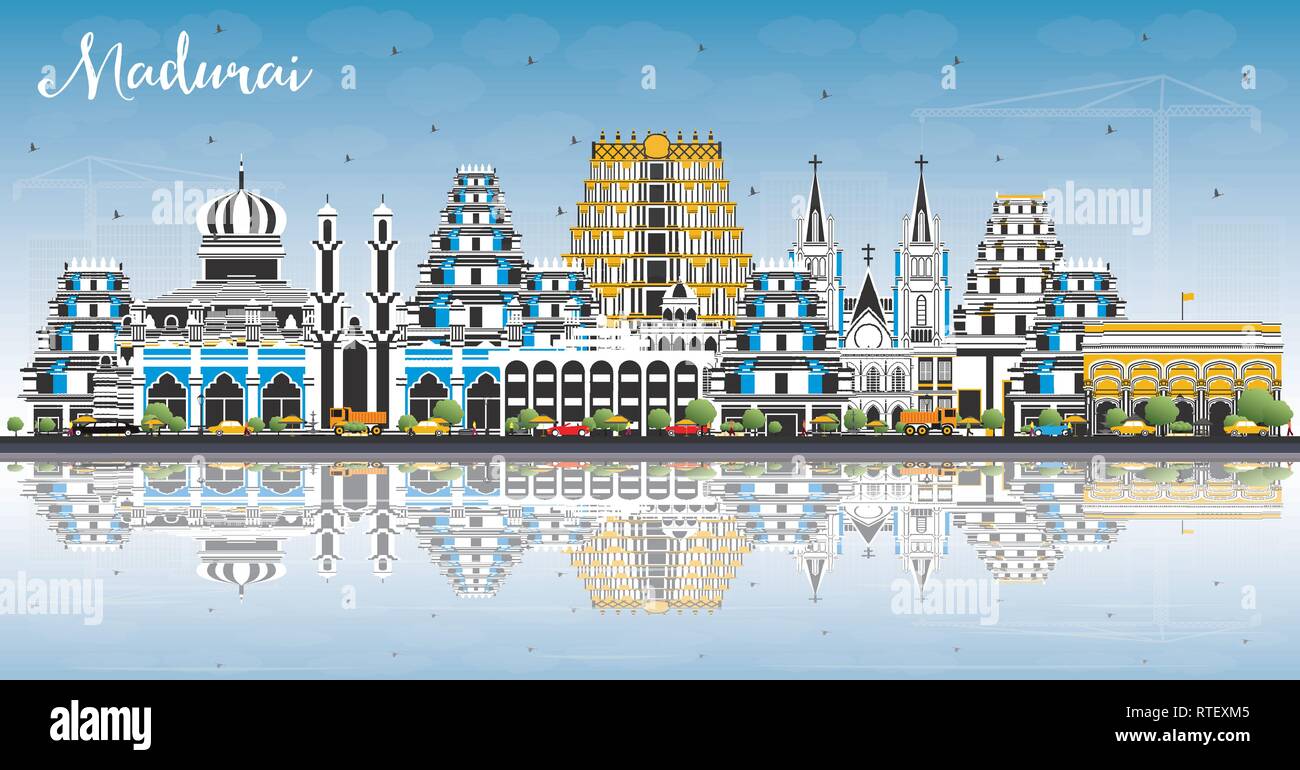 Madurai Stock Vector Images - Alamy