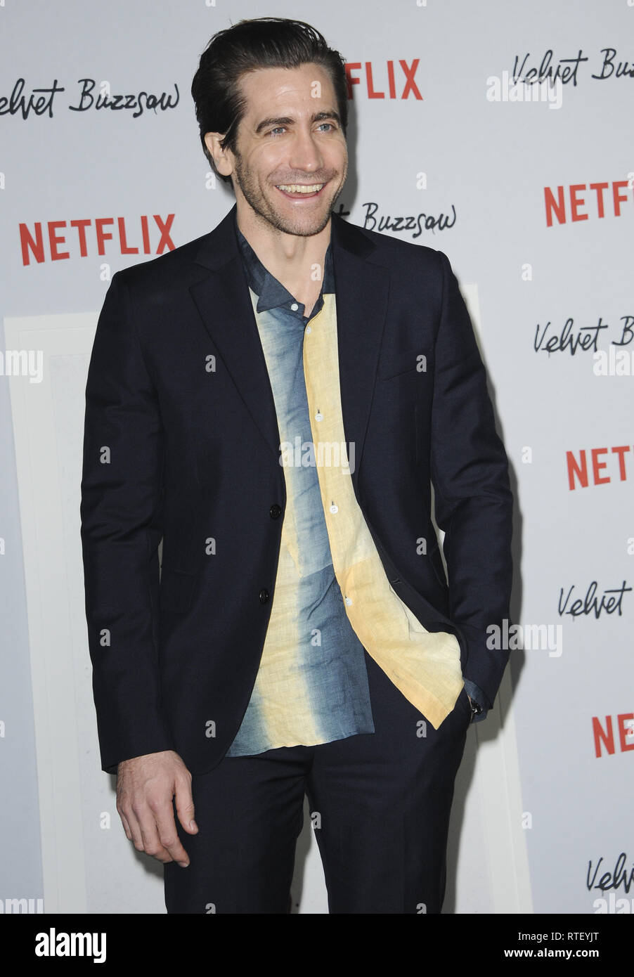 Premiere of Velvet Buzzsaw Featuring: Jake Gyllenhaal Where: Los ...