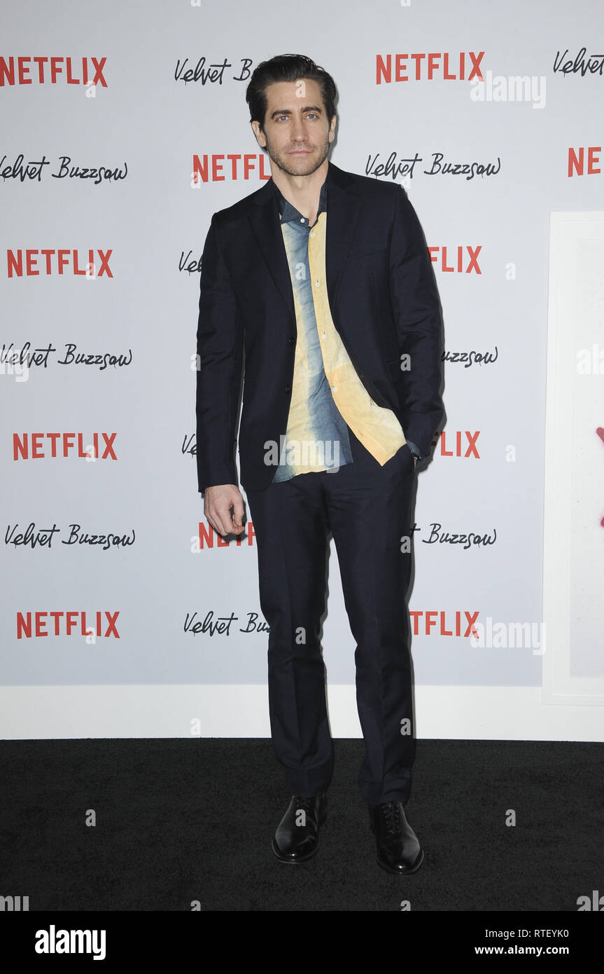 Premiere of Velvet Buzzsaw Featuring: Jake Gyllenhaal Where: Los ...