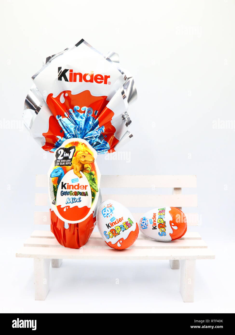 Kinder Surprise Chocolate Eggs. Kinder Surprise is a brand of products ...