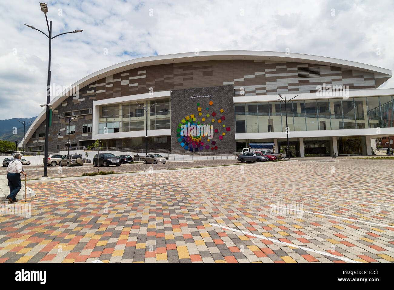 LOJA, ECUADOR, November 2017: National Theater Benjamin Carrion, the ...