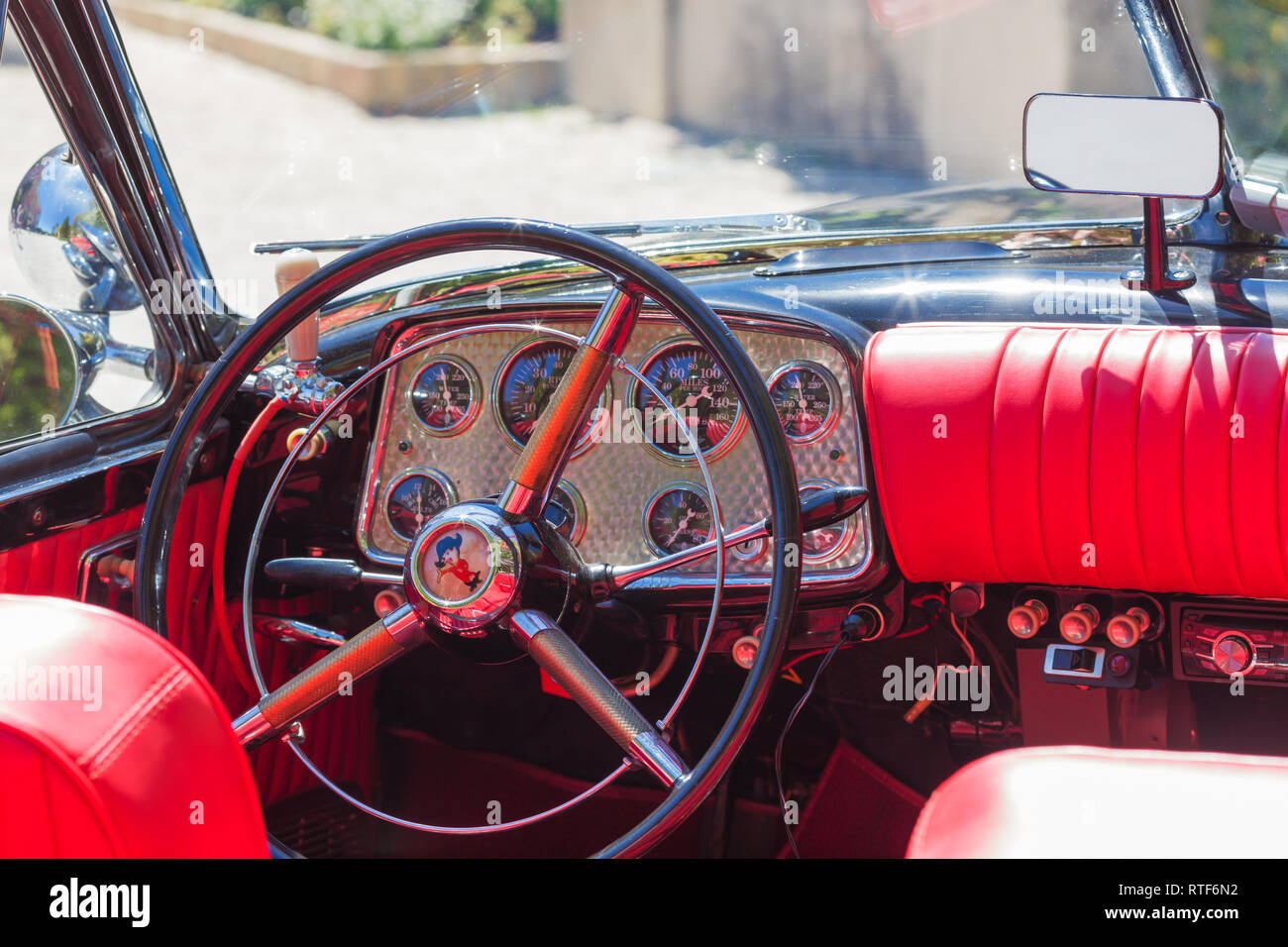 Muntz Jet car, 1950s, Saint-Jean-Cap-Ferrat, French Riviera, Alpes ...