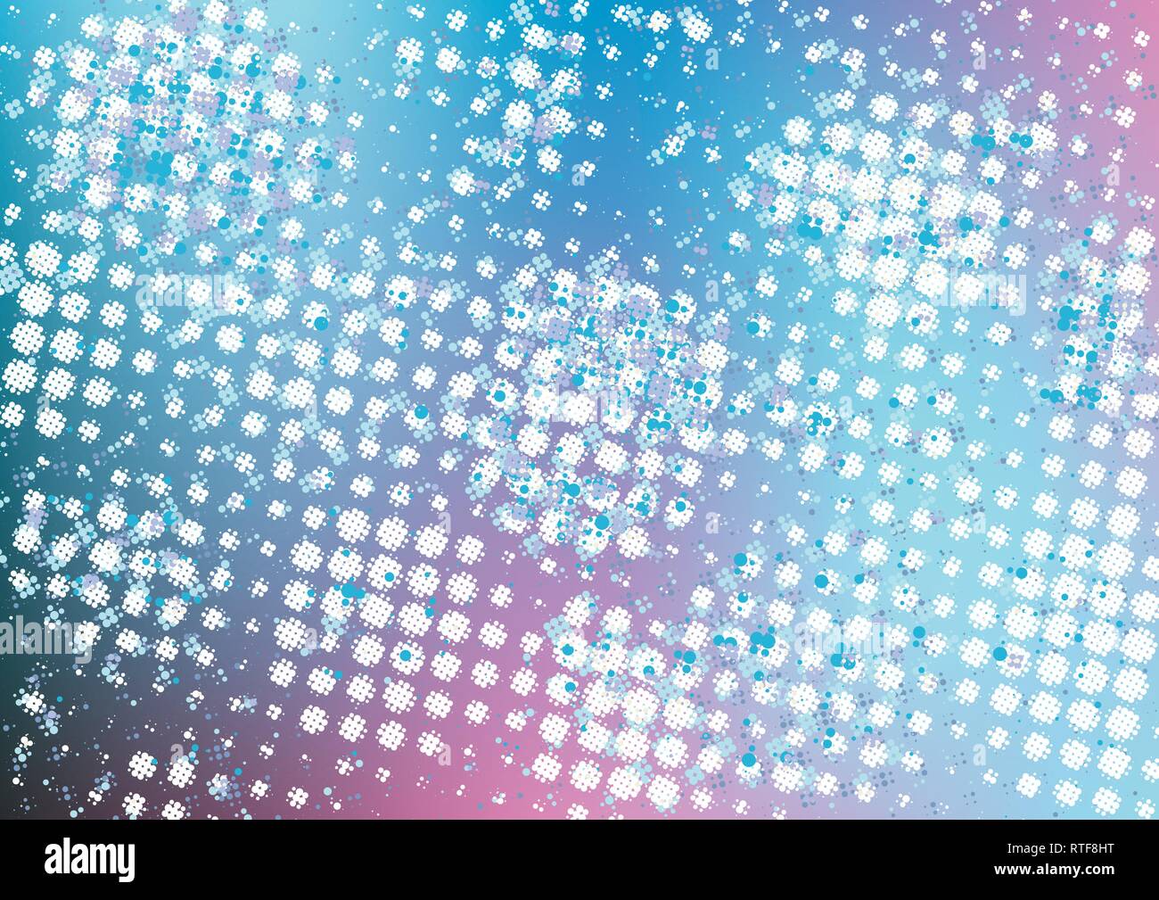 Dots Pattern Organic Abstract Horizontal Background Vector Illustration ...