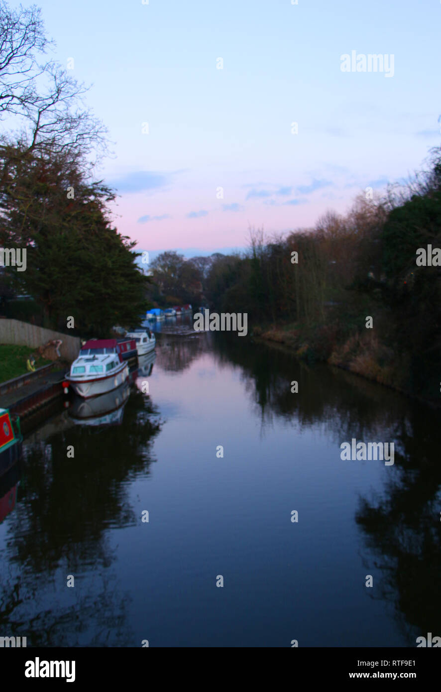 River Nene, March Stock Photo - Alamy