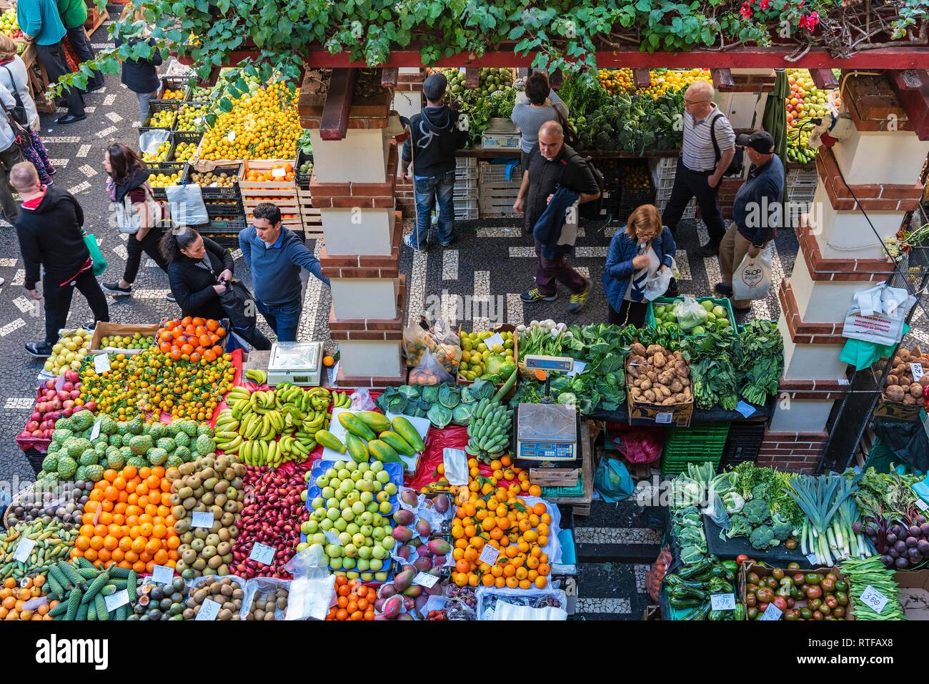 Madeira Funchal In Market Hall High Resolution Stock Photography and ...