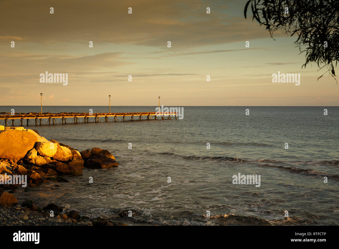 Cyprus sunset hi-res stock photography and images - Alamy