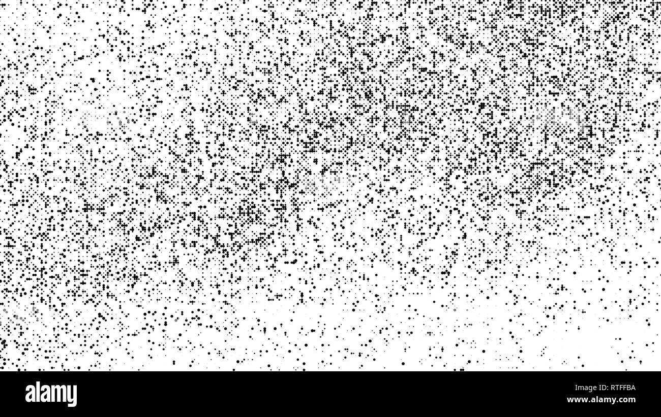 Black Halftone Texture On White Background. Braille Code Imitation ...