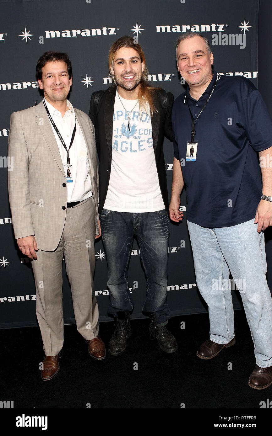 New York, USA. 18 Feb, 2011. Giovanni Ludwig Arroyo, David Garrett ...