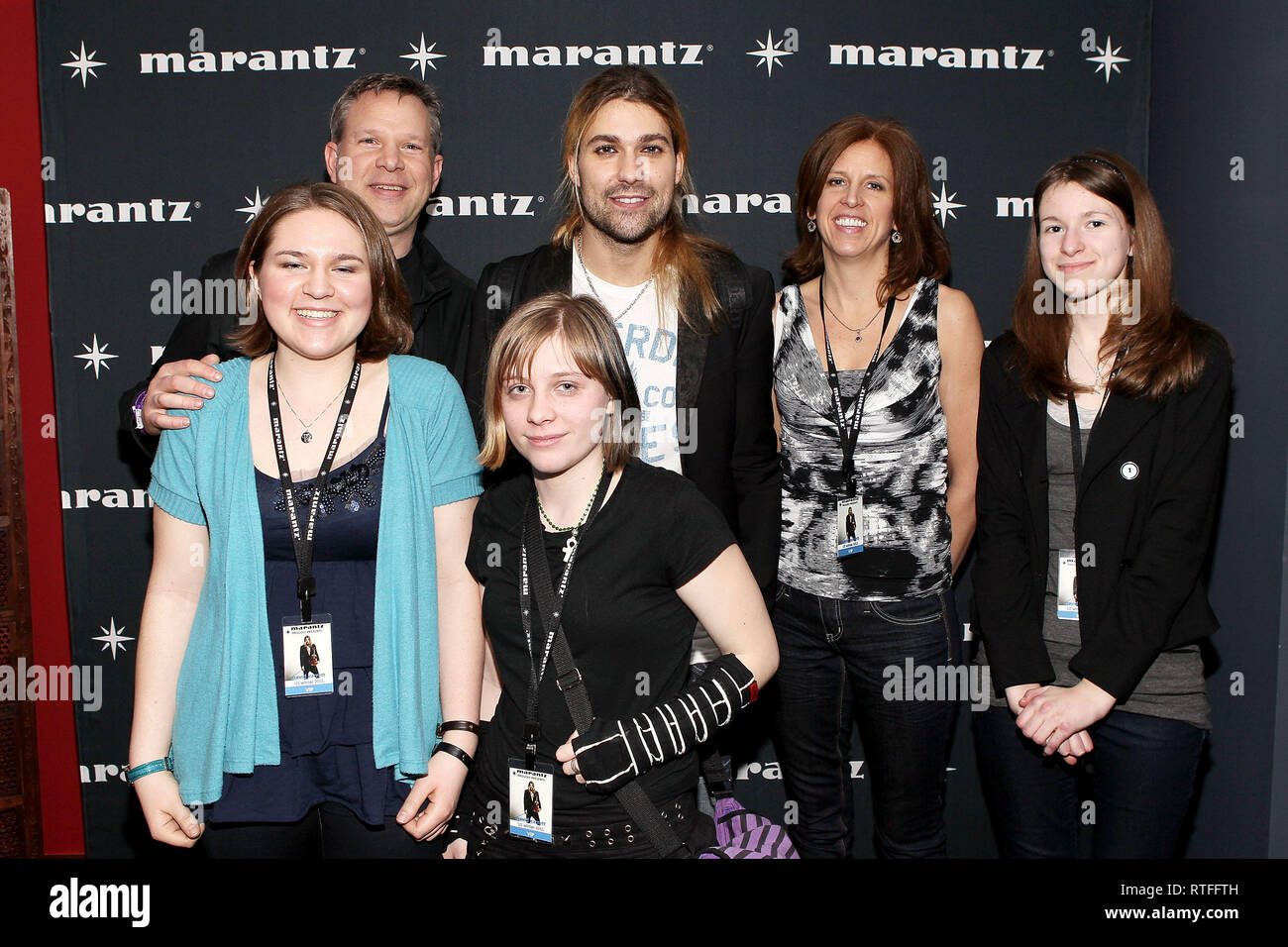 New York, USA. 18 Feb, 2011. Emily Varro, Kevin Zarrow, Anna Newcomb ...