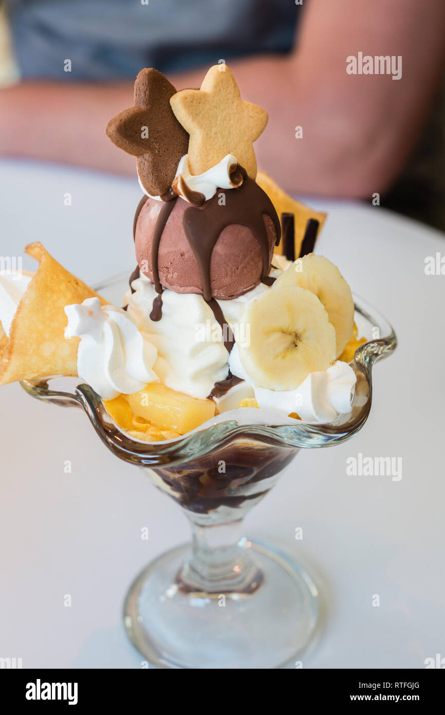 Japanese Ice Cream Sundae