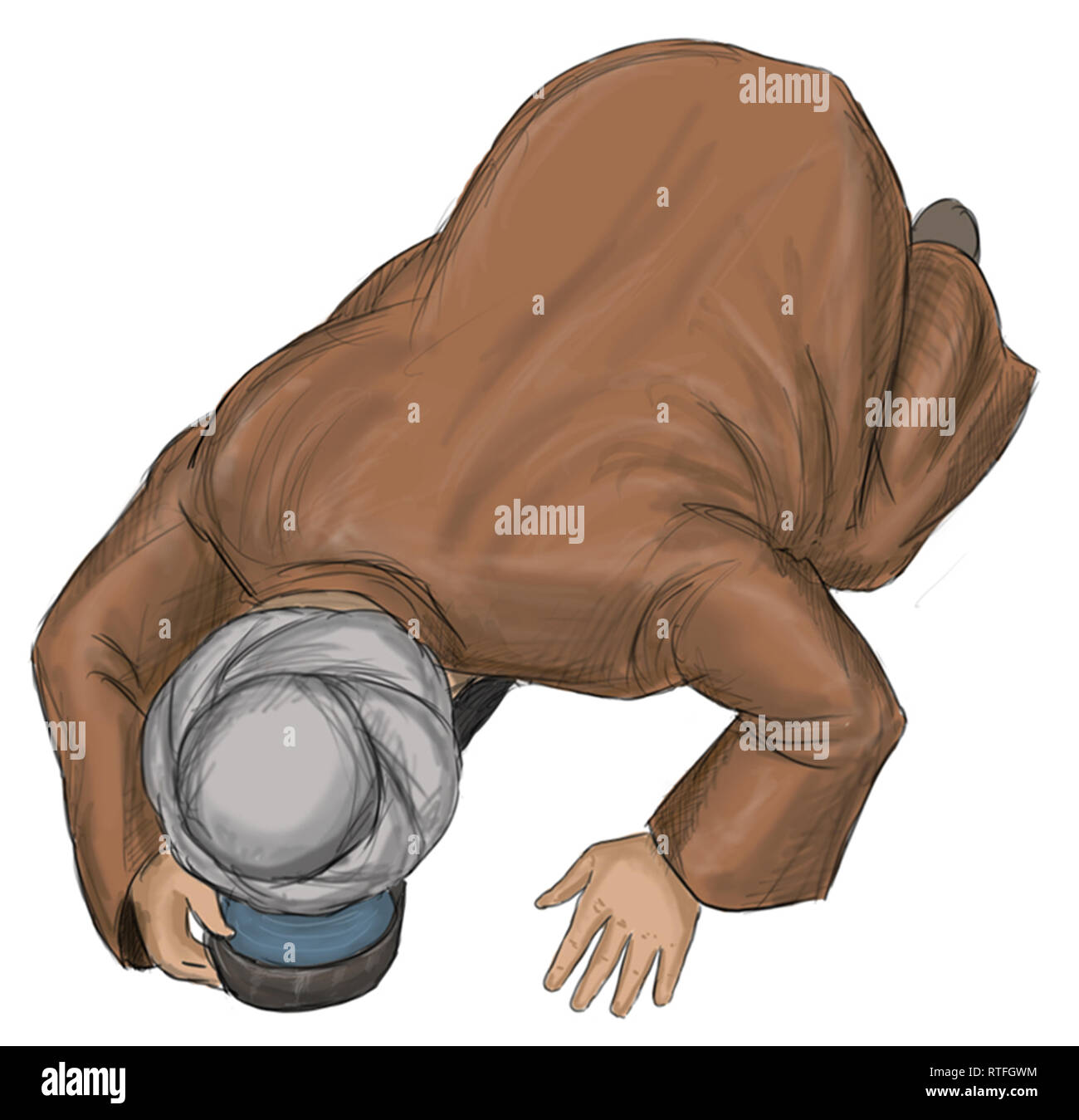 Portrait people from muslim history world Stock Photo - Alamy