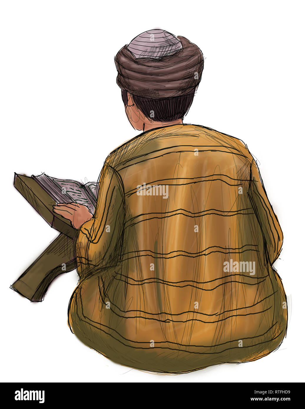 Portrait people from muslim history world Stock Photo - Alamy