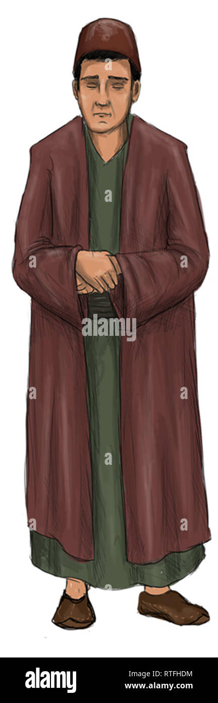 Portrait people from muslim history world Stock Photo - Alamy