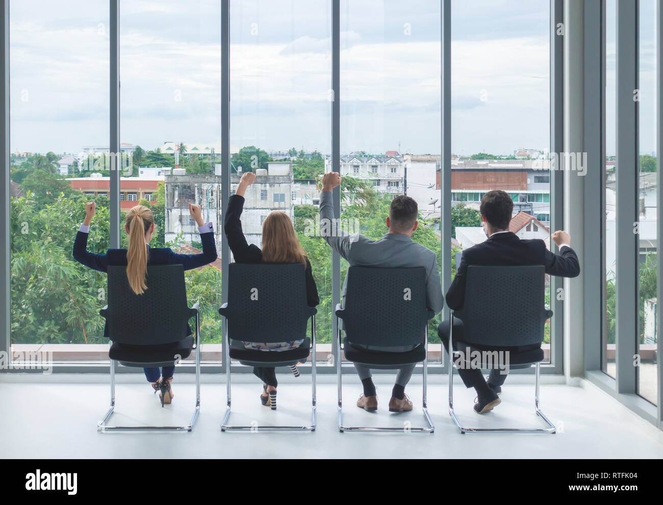 Back facing hi-res stock photography and images - Alamy