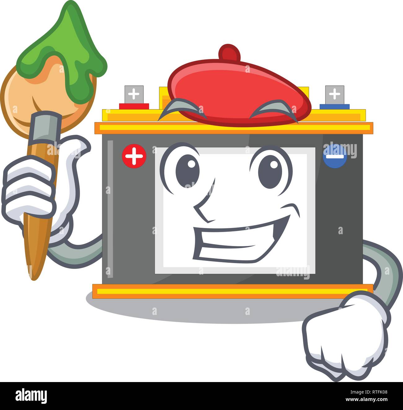 Battery inventor Stock Vector Images - Alamy