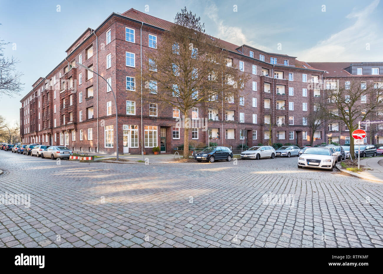 Old housing complex hi-res stock photography and images - Alamy