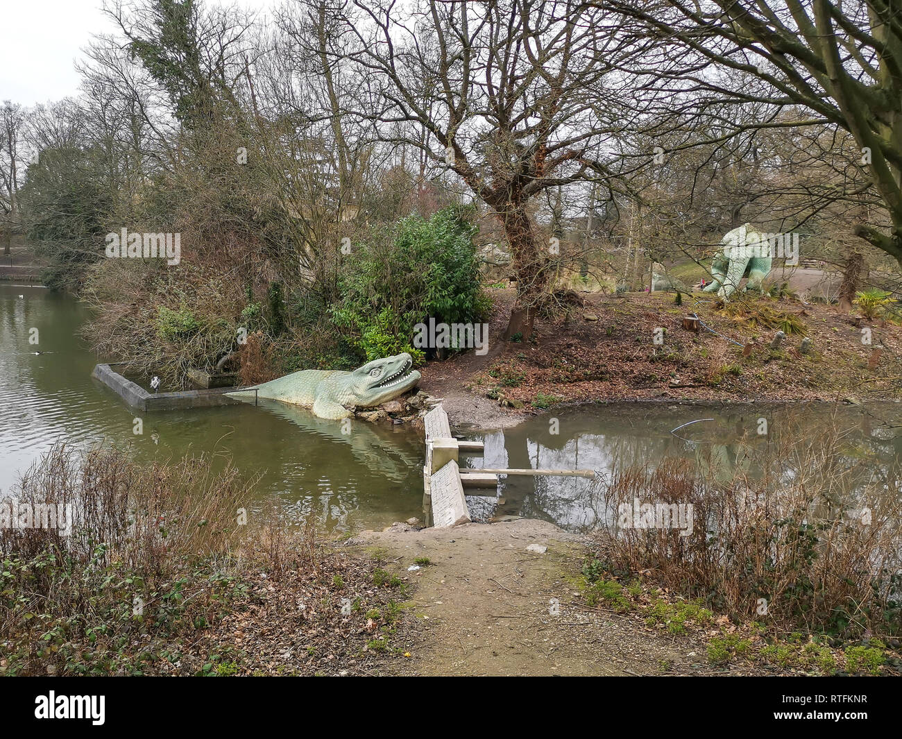 London, United Kingdom - February 16, 2019: The Crystal Palace ...
