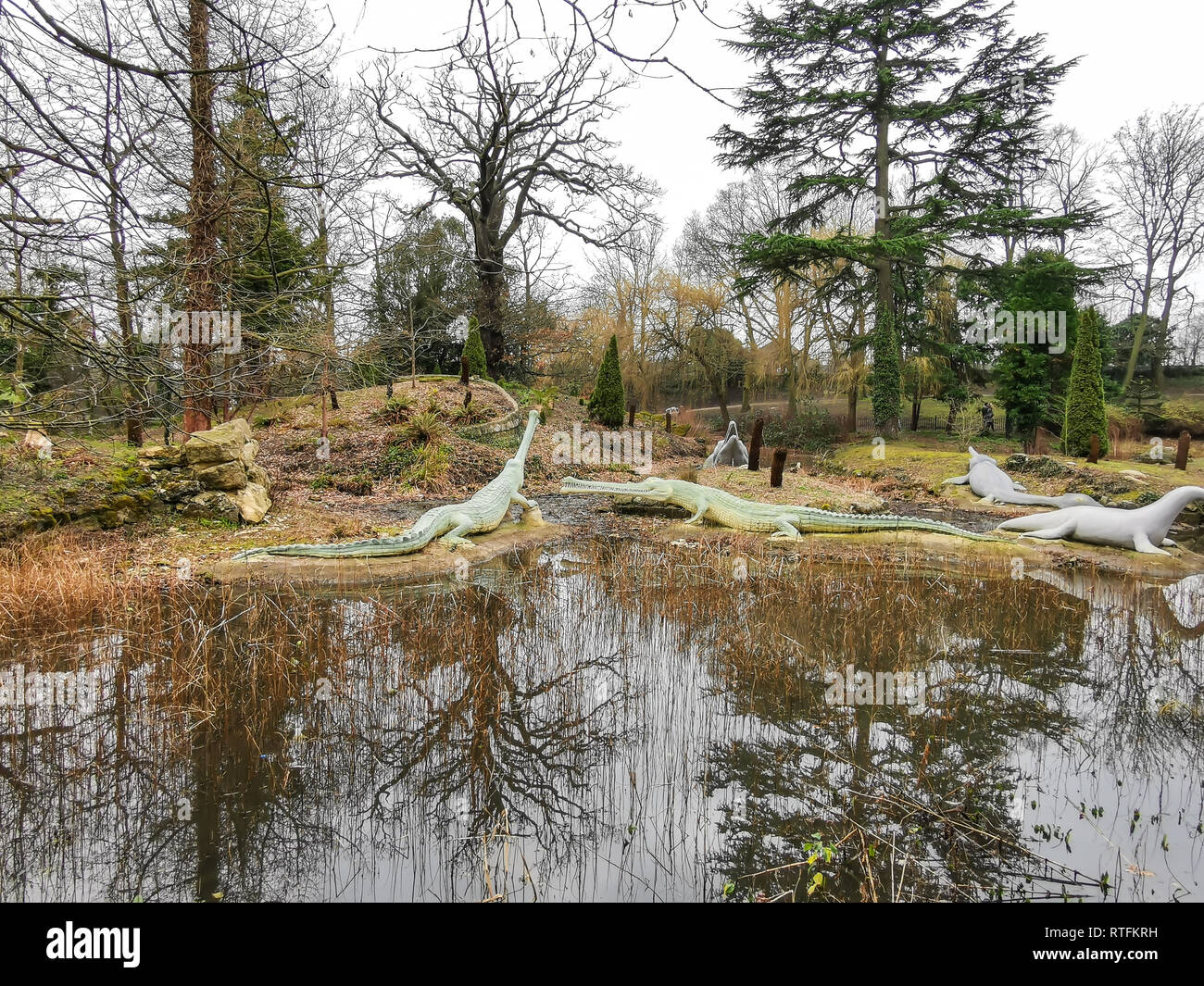 London, United Kingdom - February 16, 2019: The Crystal Palace ...